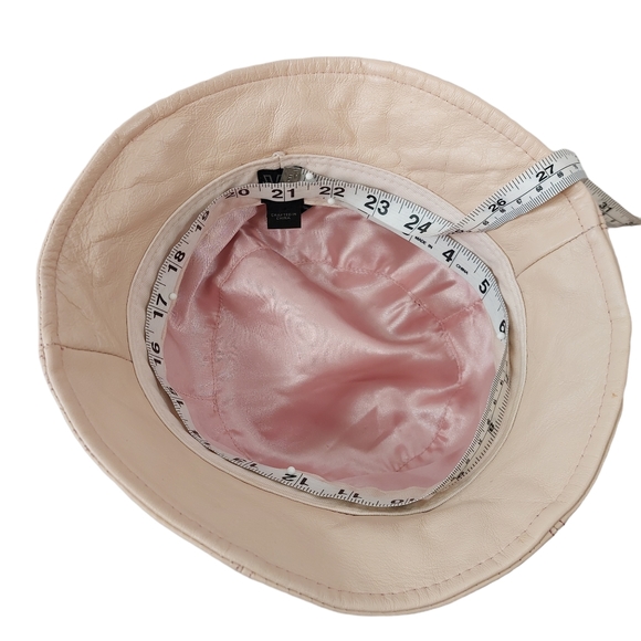 Wilsons Leather | Accessories | Wilsons Light Pink Leather Bucket Hat ...